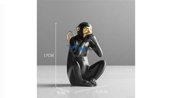 Vaso três macacos - Buycomz